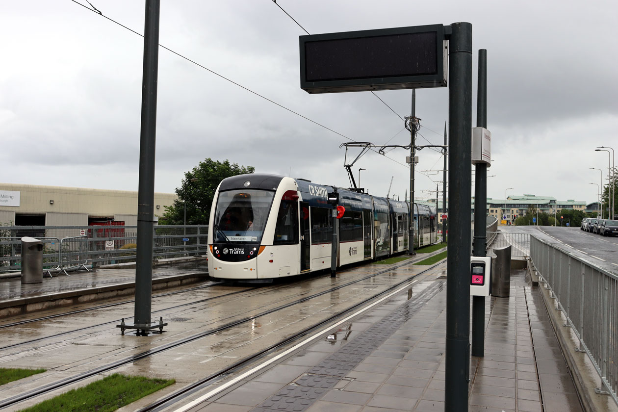 Stop by Stop Edinburgh Trams: Newhaven extension – Newhaven | British Trams Online News