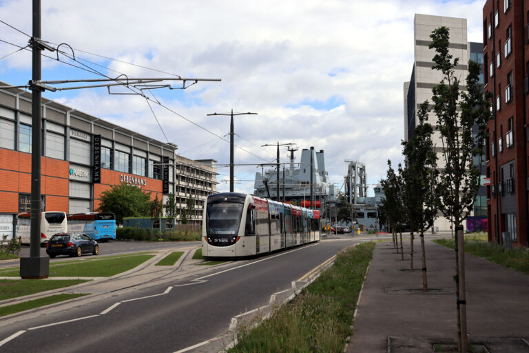 Stop by Stop Edinburgh Trams: Newhaven extension – Ocean Terminal | British Trams Online News