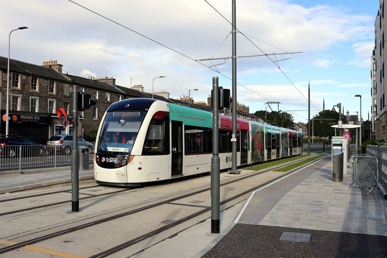 Stop by Stop Edinburgh Trams: Newhaven extension – Newhaven | British Trams Online News
