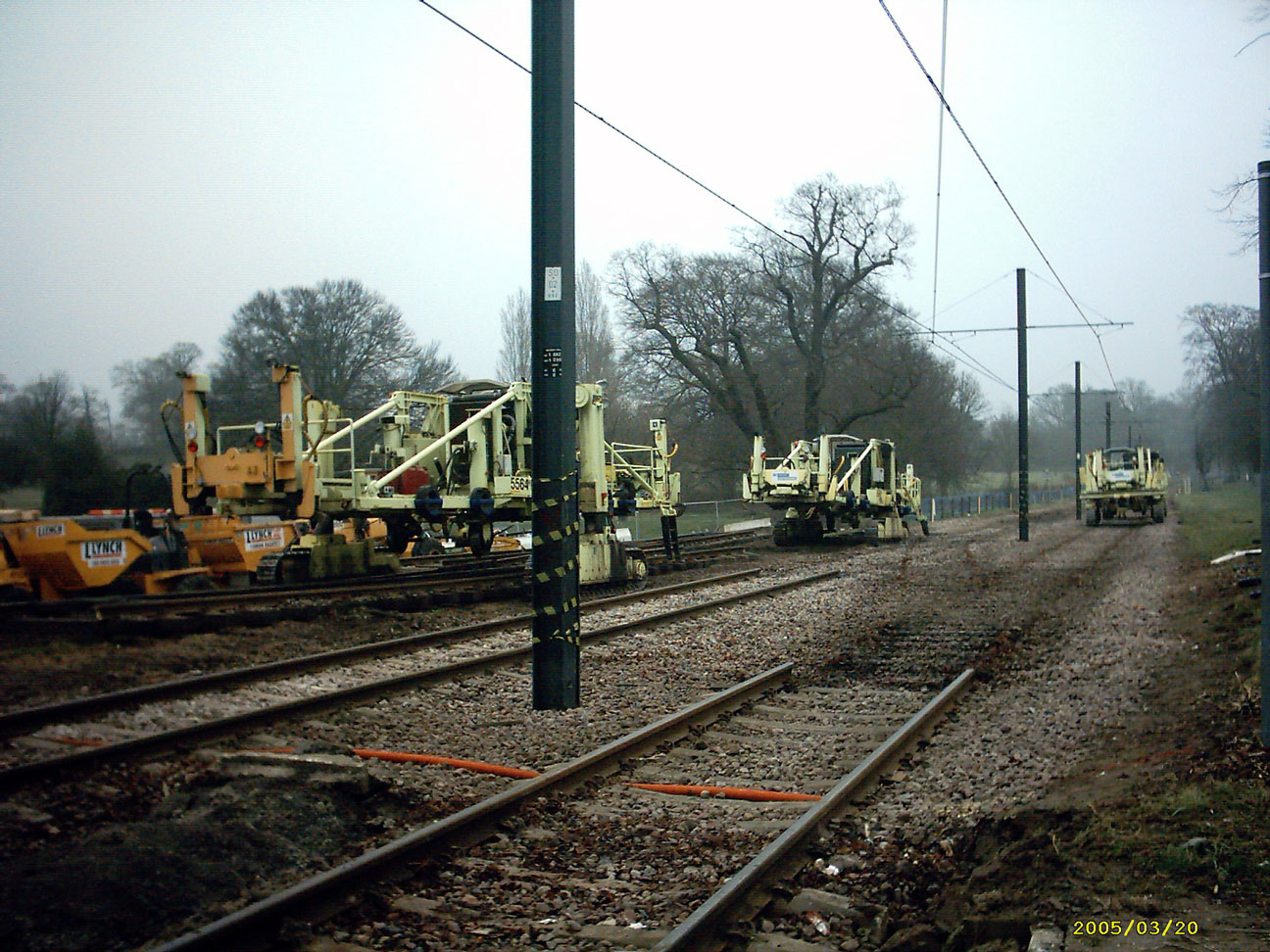 Picture in Time: Croydon Tramlink trackwork | British Trams Online News