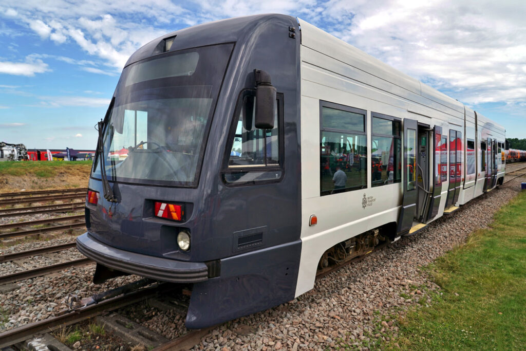 In Pictures: A new look for an old Midland Metro T69 | British Trams ...