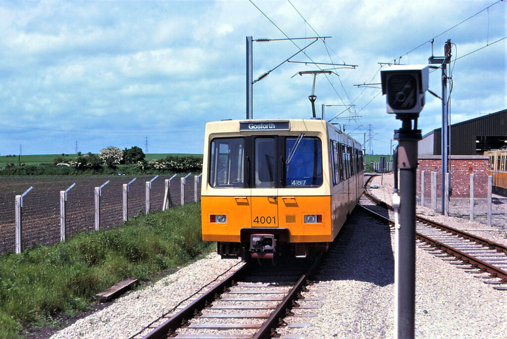 Picture in Time: Tyne and Wear Metro 4001 | British Trams Online News