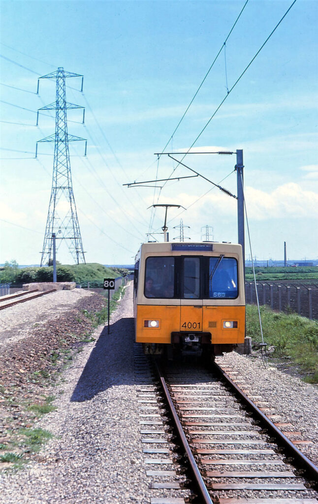 Picture in Time: Tyne and Wear Metro 4001 | British Trams Online News
