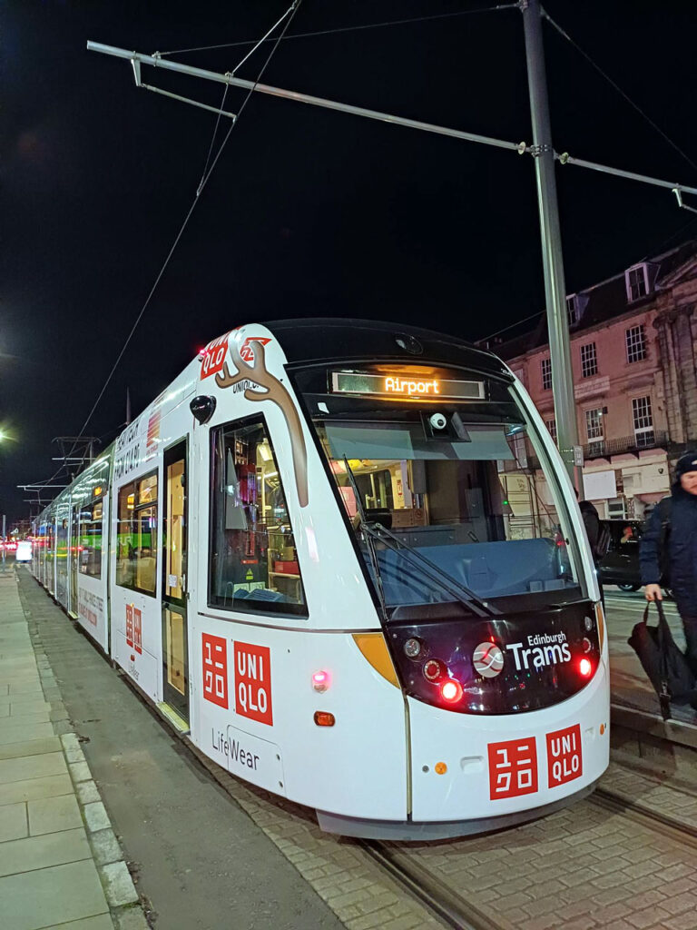 In Pictures: Reindeers return to Edinburgh! | British Trams Online News